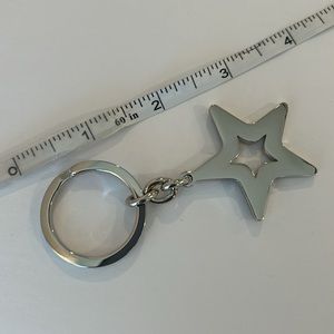 Coach | Accessories | Nwot Coach Red Star Enamel Key Fob Keychain ...